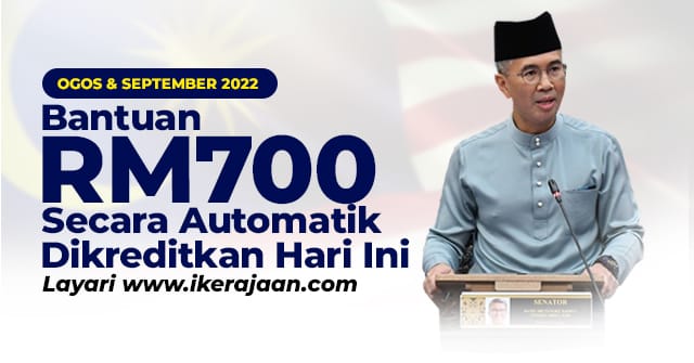 Bantuan RM700 Secara Automatik Telah Dikreditkan Hari Ini Bantuan RM700 Secara Automatik Telah Dikreditkan Hari Ini