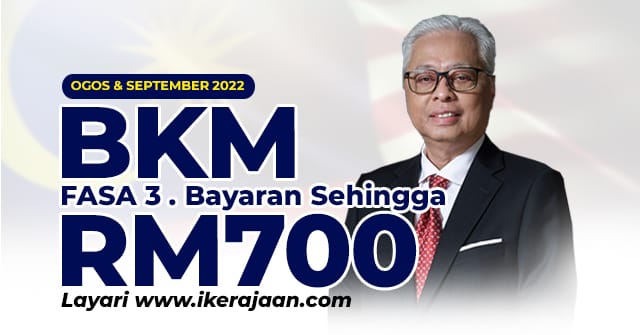 Tarikh Pembayaran BKM Fasa 3 ~ Pengkreditan Sehingga RM700