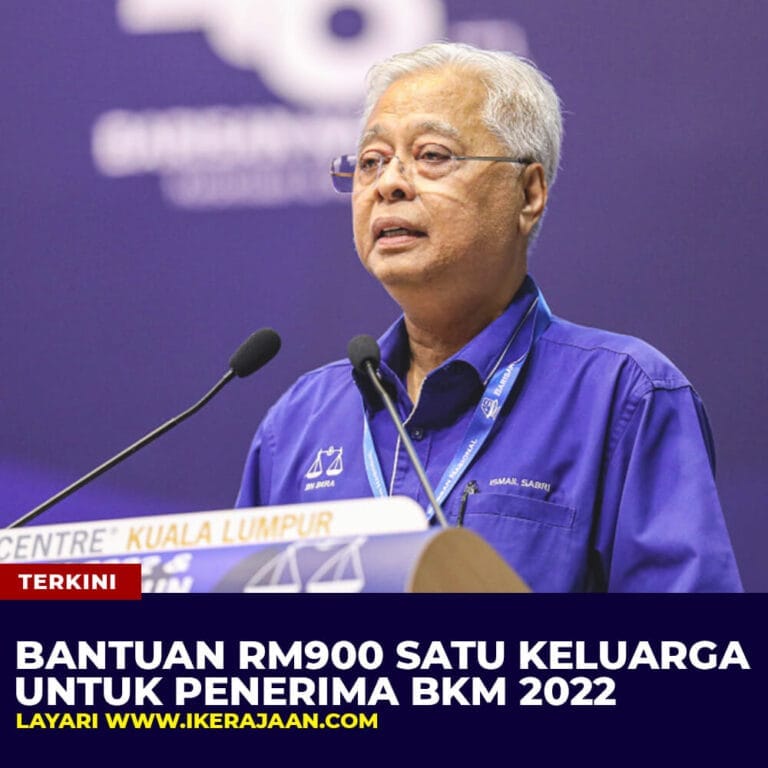 Bantuan RM900 Satu Keluarga Untuk Penerima BKM 2022
