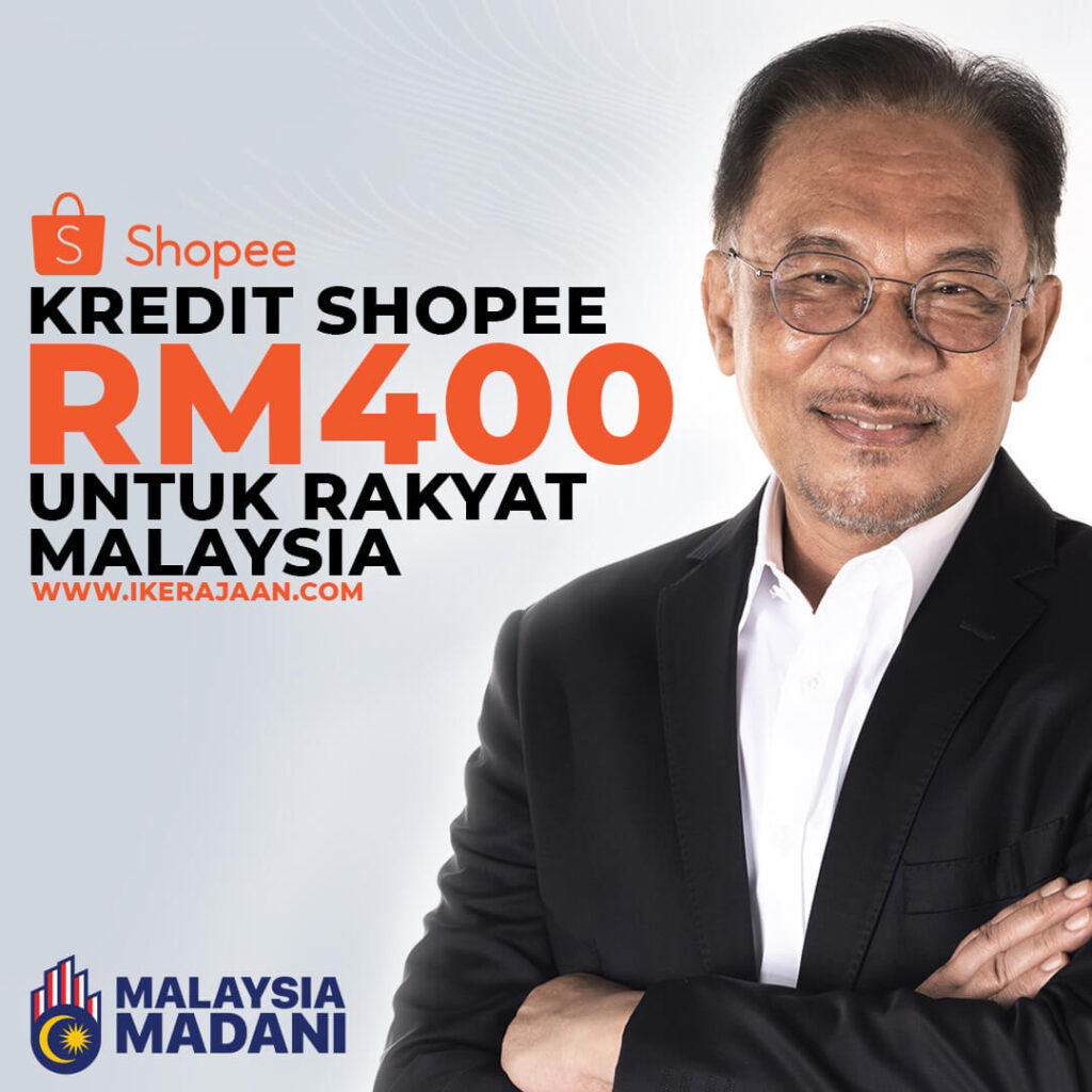 Cara Claim RM400 Kredit Shopee Untuk Rakyat Malaysia