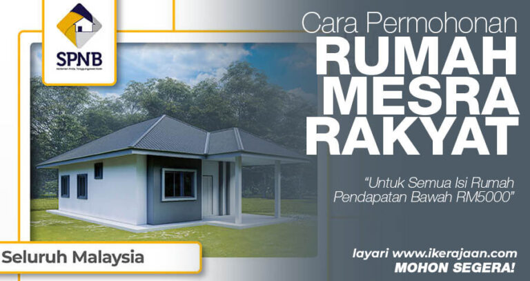 Permohonan Rumah Mesra Rakyat (RMR) 2024 Terkini